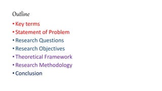 Research Proposal Presentation | PPTX
