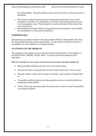 Research problem | DOCX