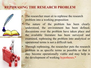 Researchproblem | PPT