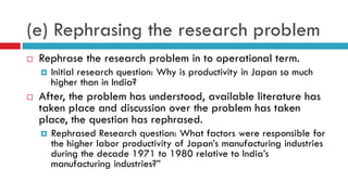 Research problem | PDF