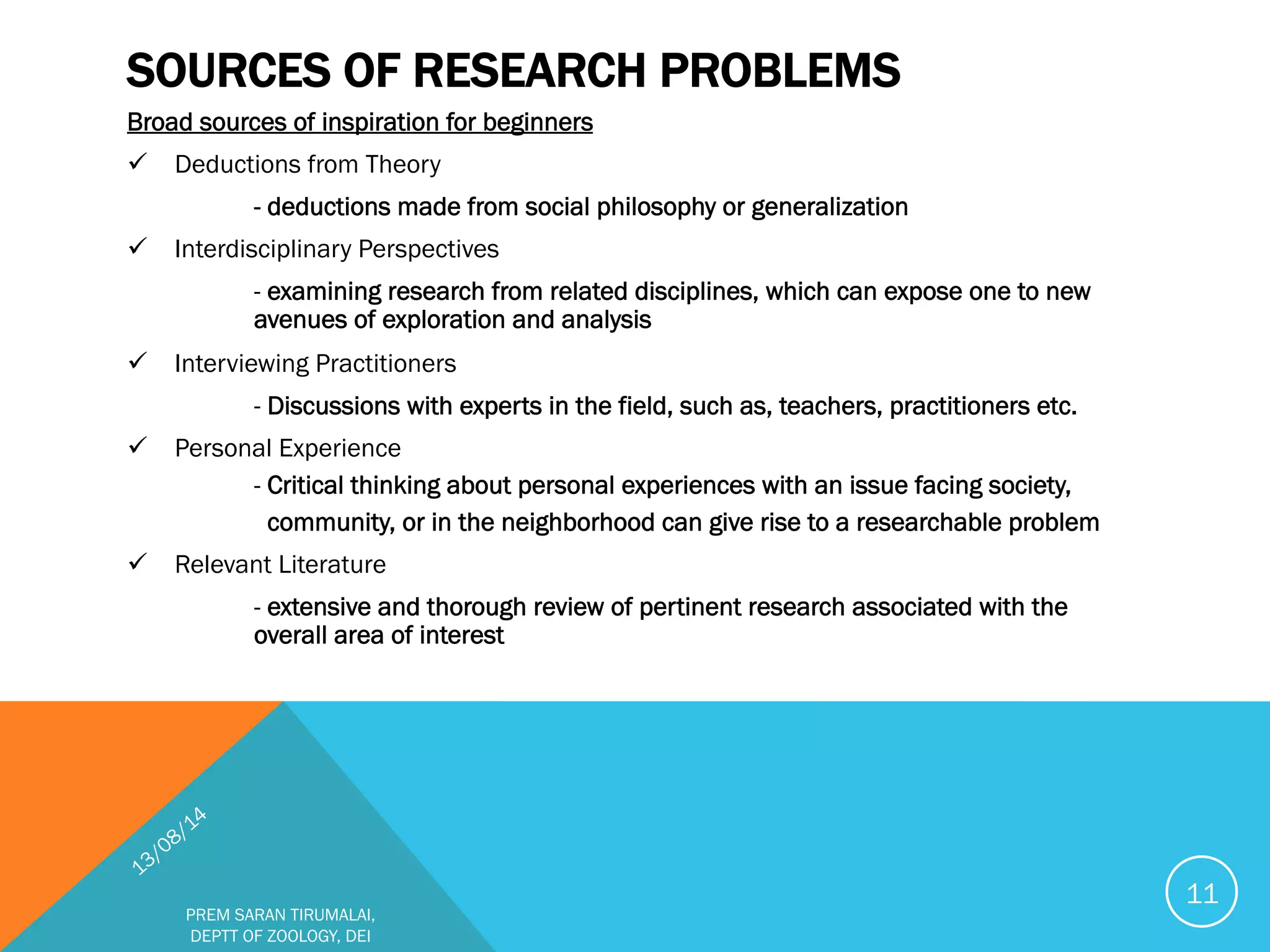 Research problem | PPT
