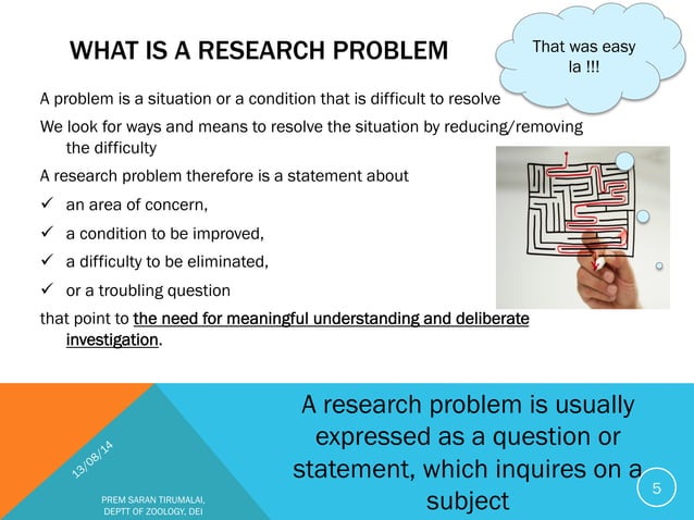 Research problem