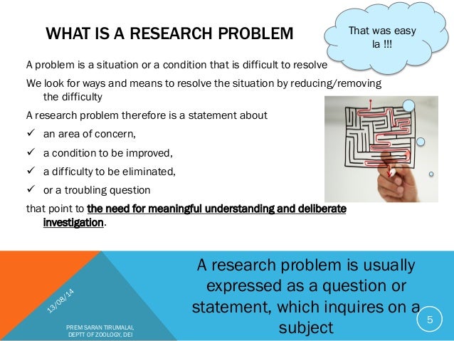 Research problem