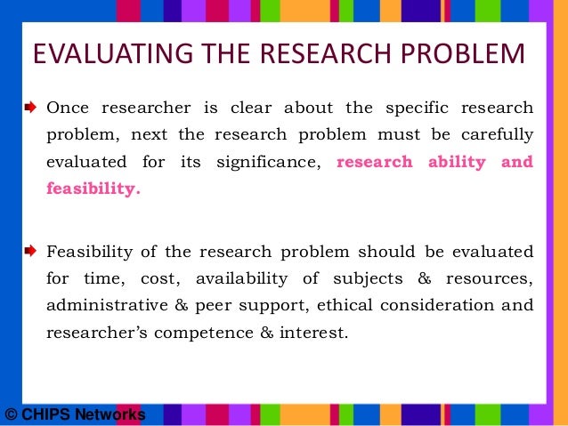 Research problem
