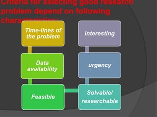 Research problem | PPTX | Science