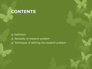 Research problem | PPTX