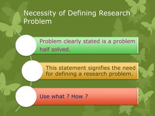Research problem | PPTX