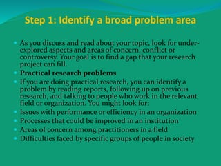 Research problem | PPTX