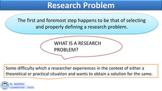 Research Problem | PPT
