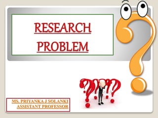 Research problem | PPT