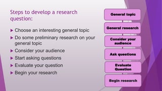 Research problem | PPTX | Science