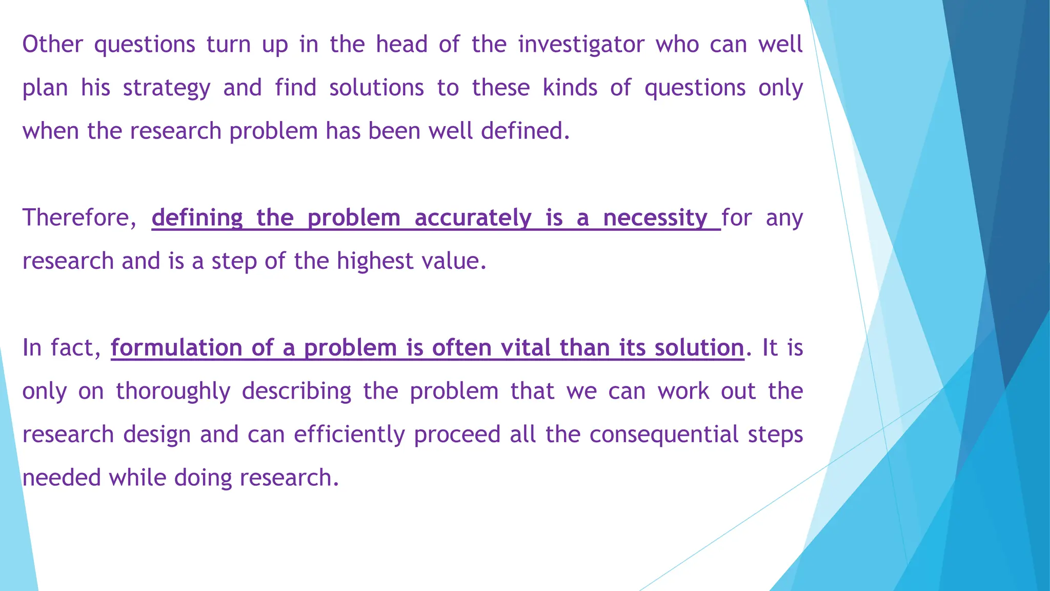 Defining a Research Problem_Dr.Balamurugan.pptx | Science