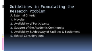 Research Problem FOR PRACTICAL RESEARCH.pptx