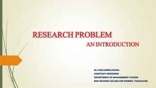 Research problem | PPT