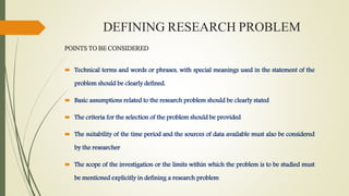 Research problem | PPT