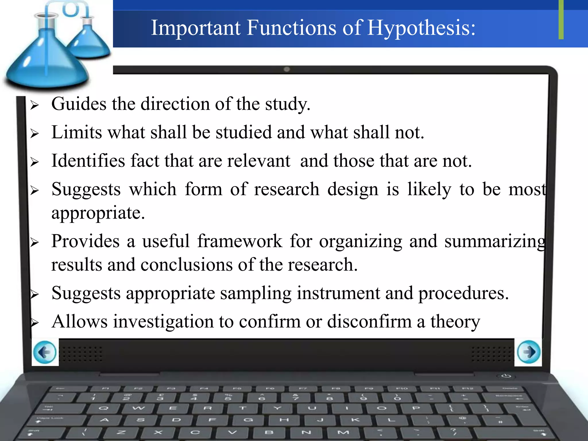 Research Problem, Hypothesis and the Conceptual Model | PPTX