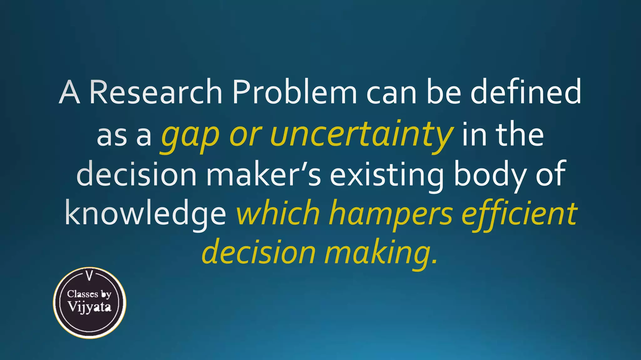 Research problem identification | PPTX