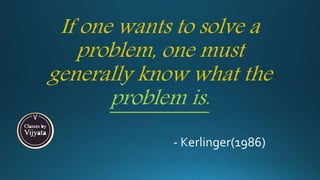 Research problem identification | PPTX