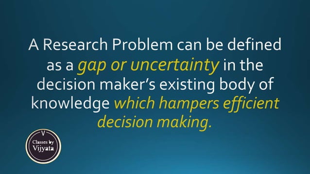 Research problem identification | PPT