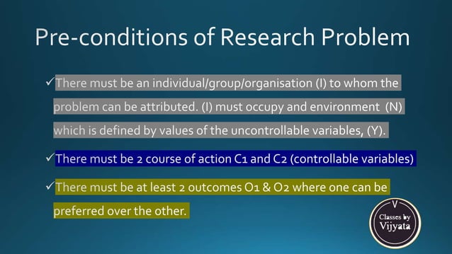 Research problem identification | PPT