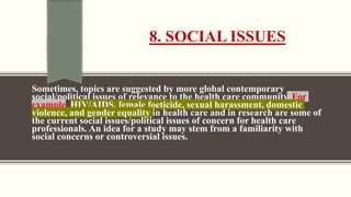 RESEARCH PROBLEM.pptx made by Navdeep Kaur | PPTX