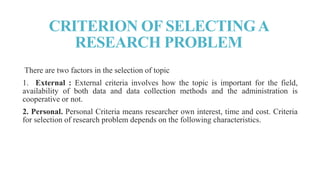 Research problem or question | PPTX