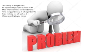 Research Problem ppt.pptx | Hobbies & Interests