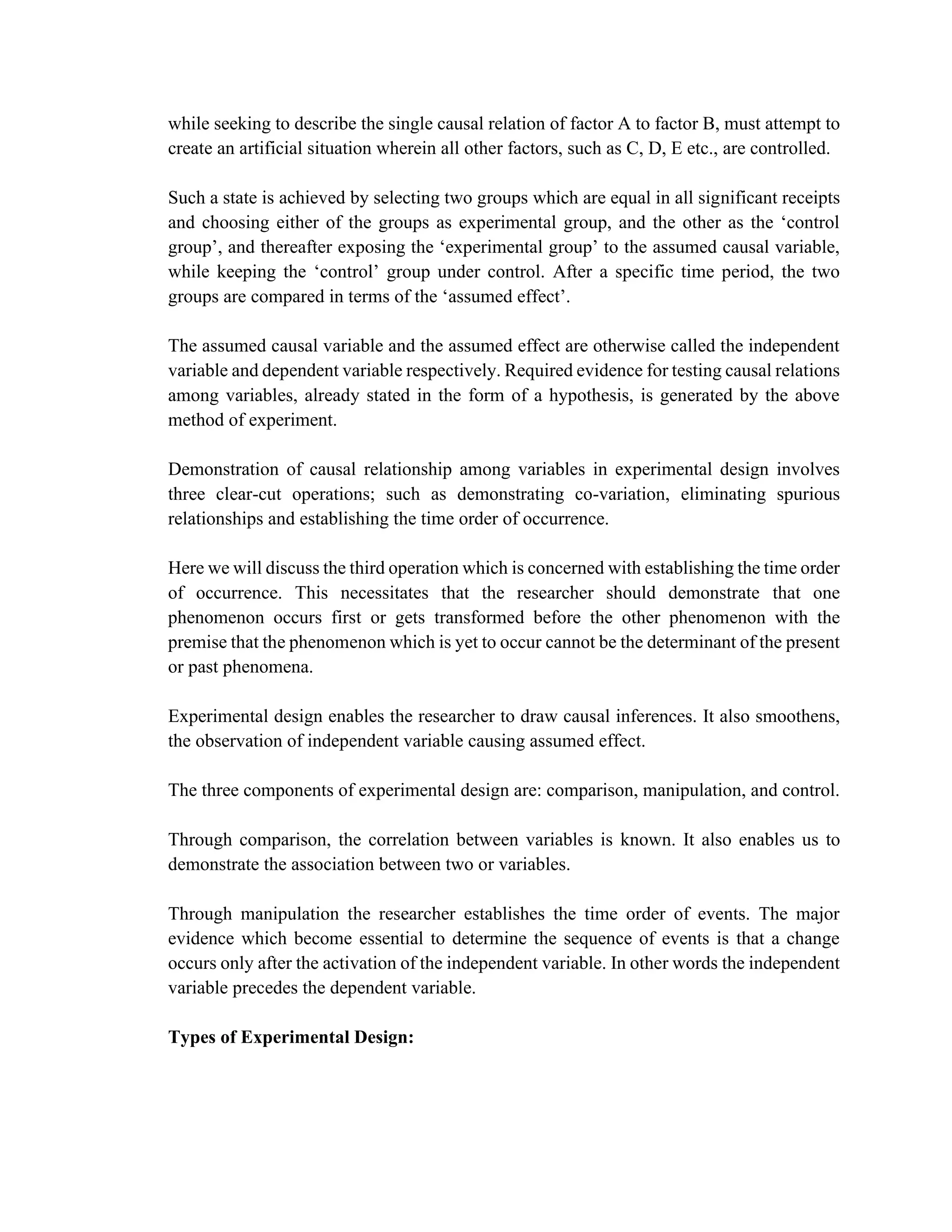 Research problem & research design | PDF