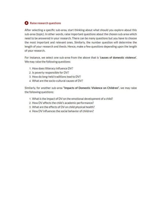 Research problem & research design | PDF