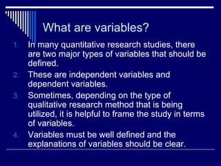 Research problem statement | PPT