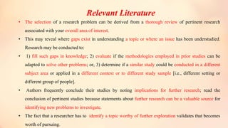 Research problem statement | PPTX