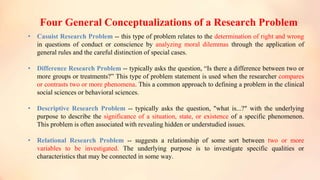Research problem statement | PPTX