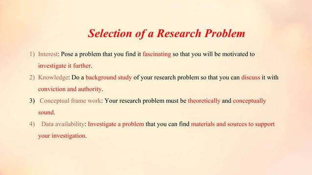 Research problem statement | PPTX | Educational Assessment | Education