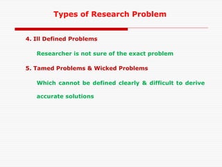 RESEARCH PROBLEM & TYPES OF VARIABLES.pptx