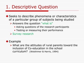 RESEARCH PROBLEM & TYPES OF VARIABLES.pptx