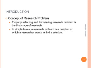 Research problem unit2 supplementary | PPTX