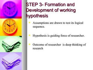 Research process | PPT