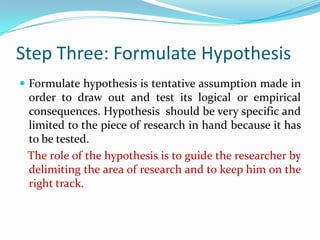 Research process | PPTX