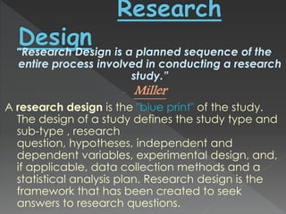 Research Process and Research Design. | PPTX