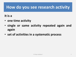 Research process | PPTX