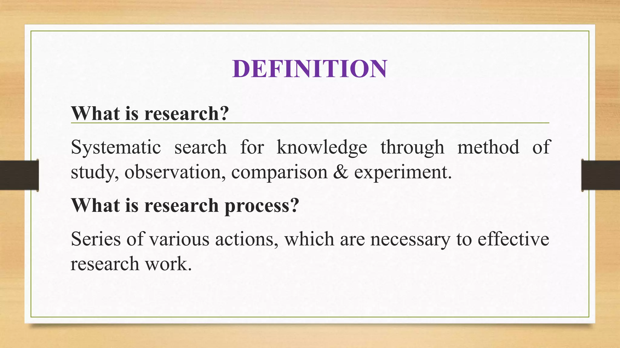 Research Process | PPTX