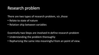 Research process .... | PPTX | Science