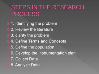 Research process | PPT