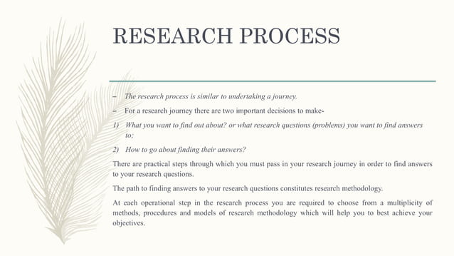 Research process | PPT