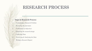 Research process | PPT