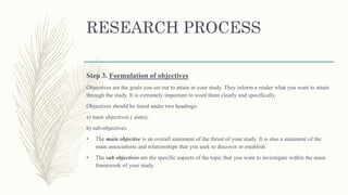 Research process | PPTX