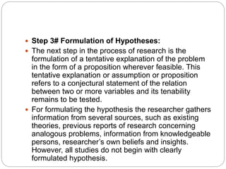 Research process | PPTX