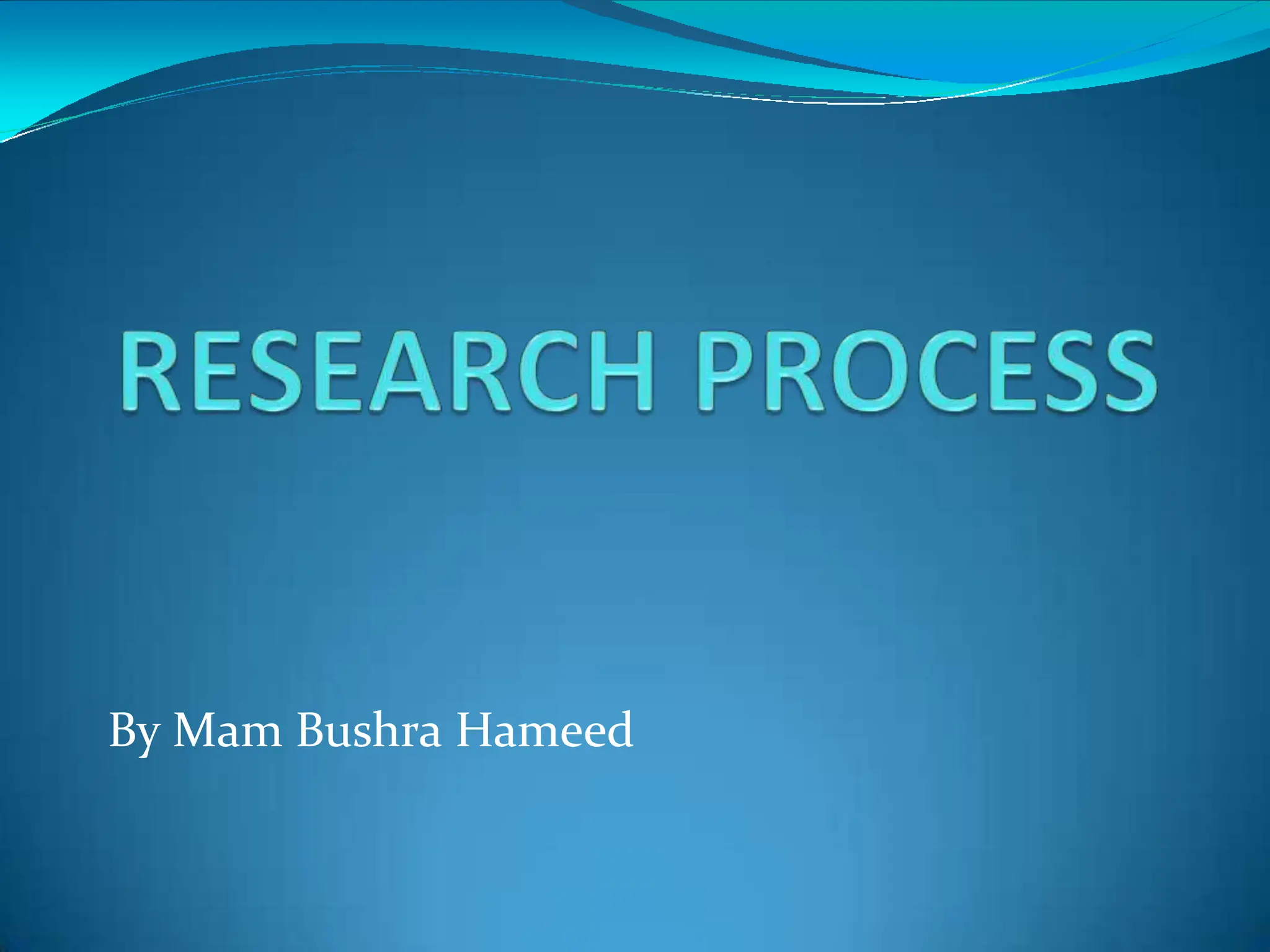what is the research process .pptx