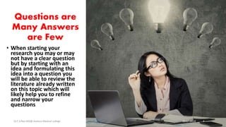 Research Process by Dr.T.V.Rao MD | PPTX