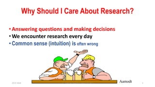Research Process by Dr.T.V.Rao MD | PPTX